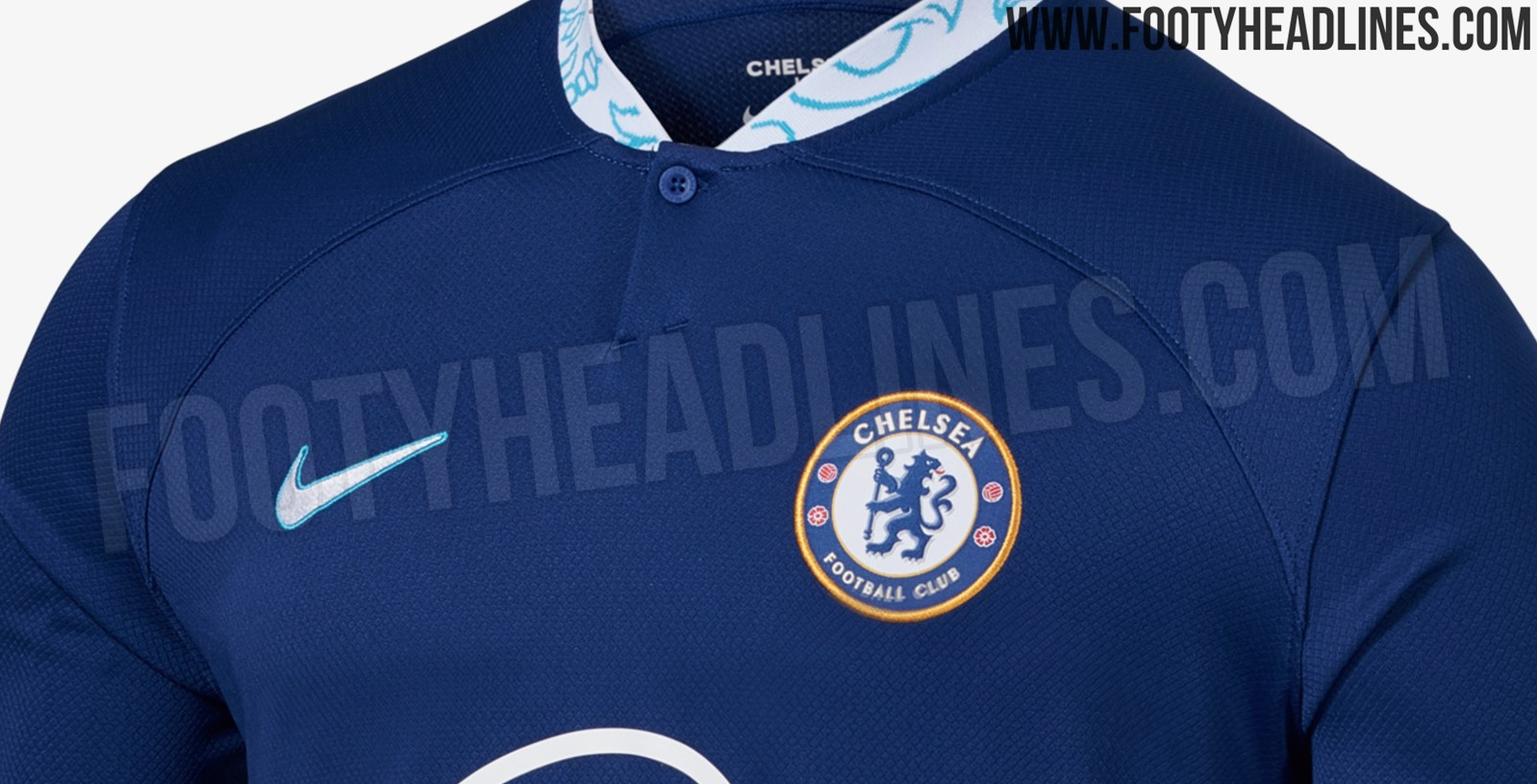 Novas imagens do uniforme "home" do Chelsea para a temporada 22/23 são ...