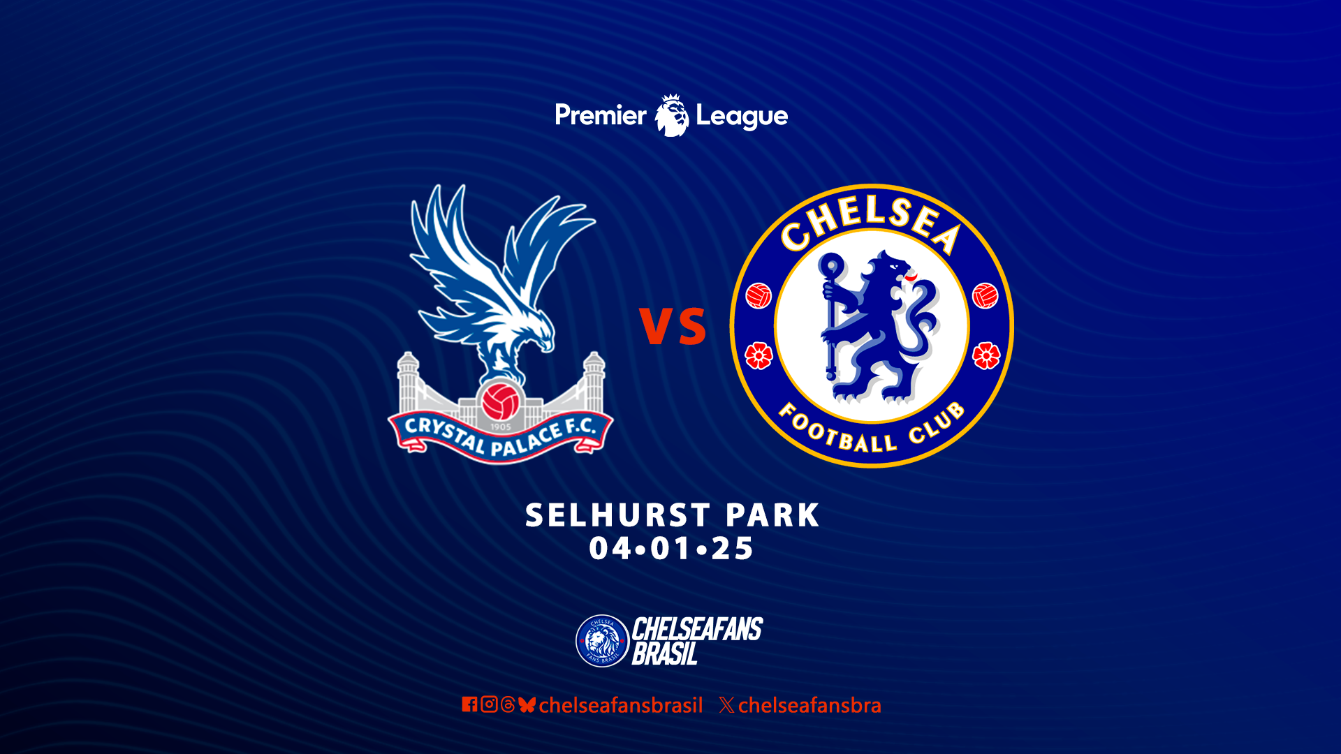 Prévia: Crystal Palace vs Chelsea - Premier League 24/25 - 20ª Rodada ...