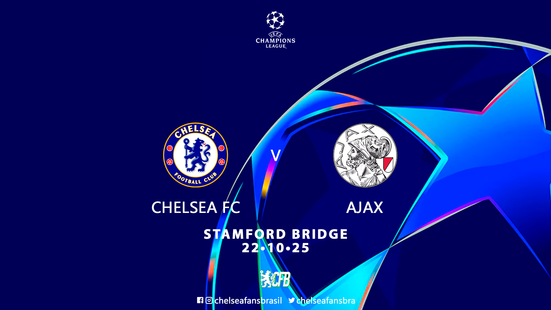 Prévia: Chelsea vs Ajax - 3ª Rodada - UEFA Champions League 25/26 ...